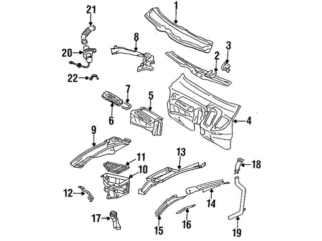Genuine Mercedes 1408300108 Temperature Controlled Seat Blower Motor ...