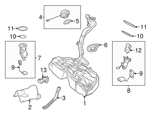 Genuine Mercedes 1561530028 Fuel Pressure Sensor - Mercedes