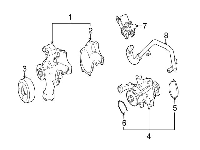 Genuine Mercedes 1562030115 Coolant Pipe - Mercedes
