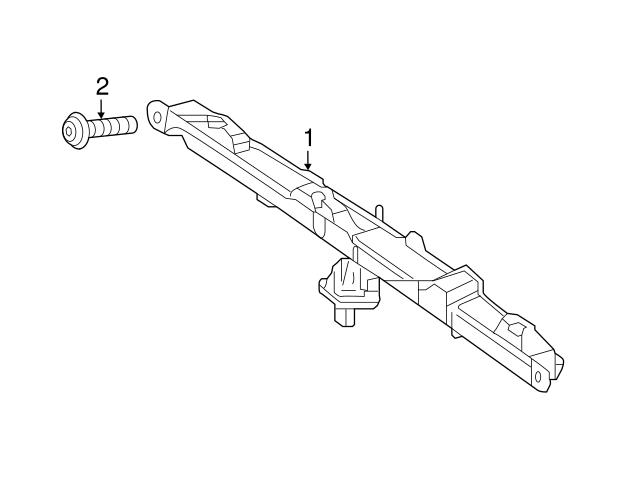 Genuine Mercedes 1569069600 Center High Mount Stop Light; Rear ...