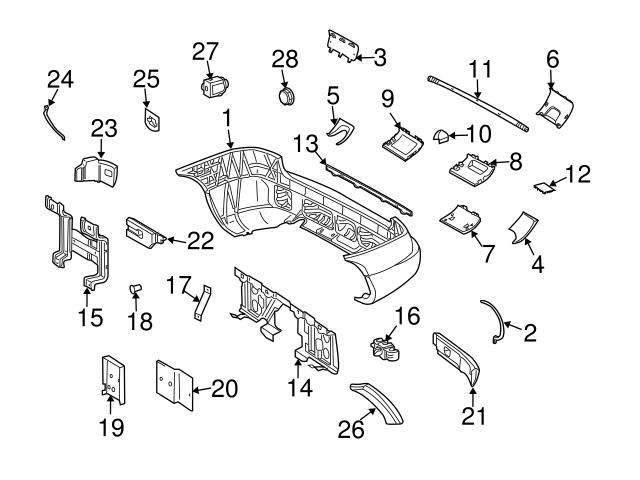 Genuine Mercedes 1638890025 Jack Plug Cover; Left - Mercedes