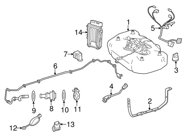 Genuine Mercedes 1644406640 Diesel Exhaust Fluid (DEF) System Main ...