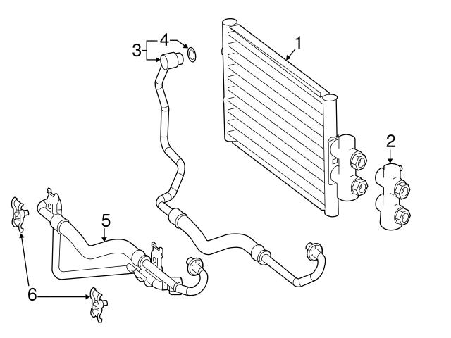 Genuine Mercedes 1645010065 Thermostat - Mercedes