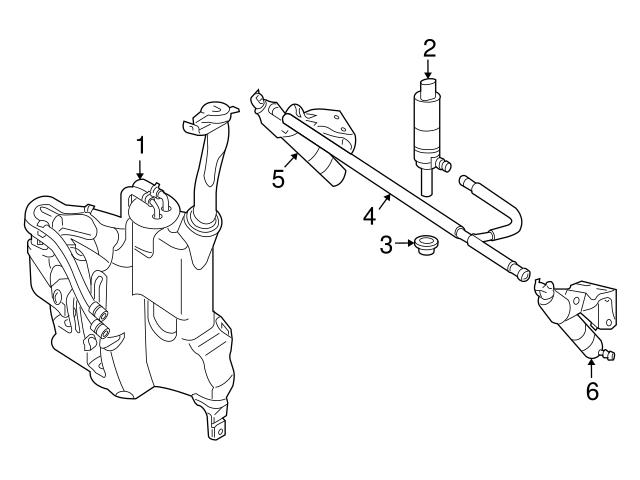 Bilstein B4 OE Replacement (Air) 44-146108 Shock Absorber; Front ...