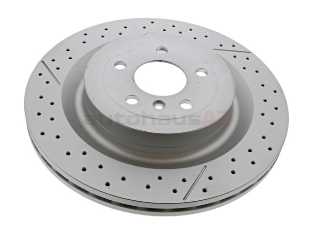 Genuine Mercedes 1664230512, A1664230512 Disc Brake Rotor; Rear ...