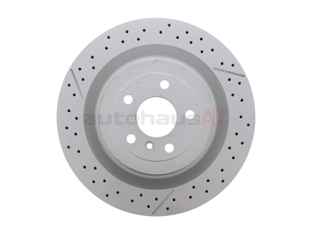 Genuine Mercedes 1664230512, A1664230512 Disc Brake Rotor; Rear ...