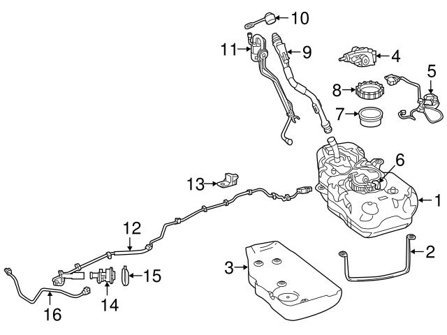 Genuine Mercedes 1664702124 Diesel Exhaust Fluid (DEF) Injector Feed ...