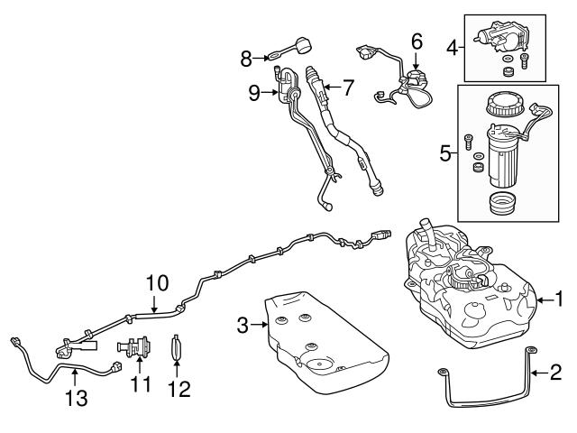 Genuine Mercedes 1664702224 Diesel Exhaust Fluid (DEF) Injector Feed ...