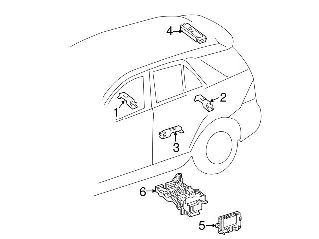 Genuine Mercedes 1665403340 Mobile Phone Control Module Bracket - Mercedes