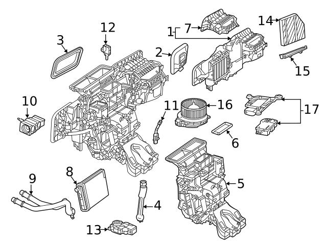 Genuine Mercedes 1678350400 Cabin Air Filter - Mercedes