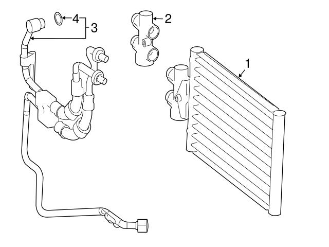Genuine Mercedes 1695010165 Thermostat - Mercedes