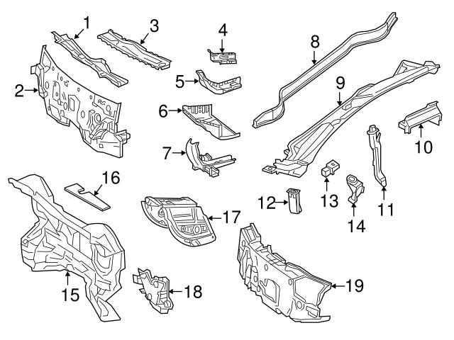 Genuine Mercedes 1768300413 Air Intake Hose; Front Engine - Mercedes