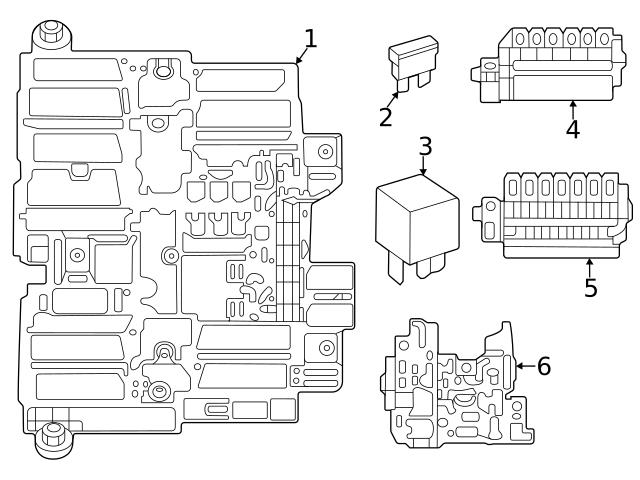 Genuine Mercedes 1779060402 Accessory Power Relay - Mercedes