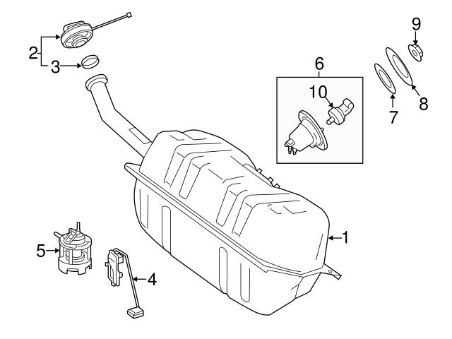Genuine Mercedes 1974700494 Fuel Pump, Electric - Mercedes | 1974700294