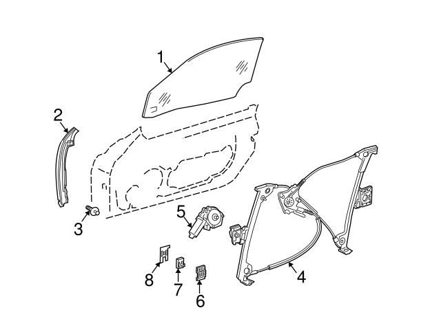 Genuine Mercedes 2019900192 Quarter Panel Rivet - Mercedes