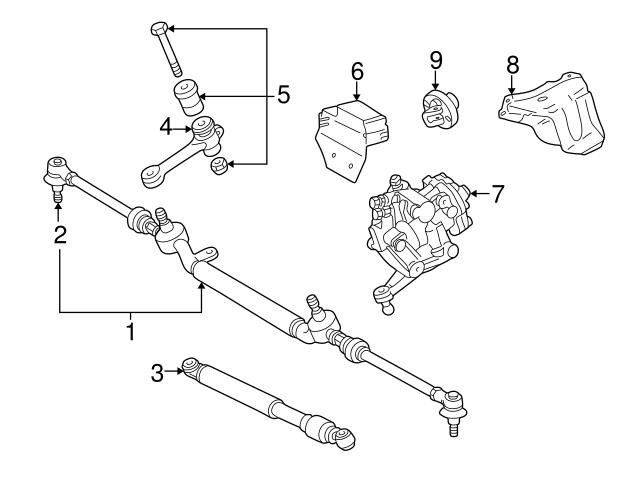 Genuine Mercedes 2024600419 Idler Arm - Mercedes | A2024600419