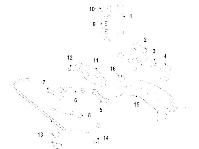 Genuine Mercedes 2043241484 Coil Spring Insulator; Rear Upper - Mercedes