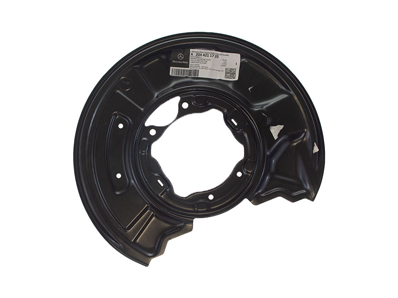 Genuine Mercedes 2044211720 Brake Dust Shield; Rear Left - Mercedes