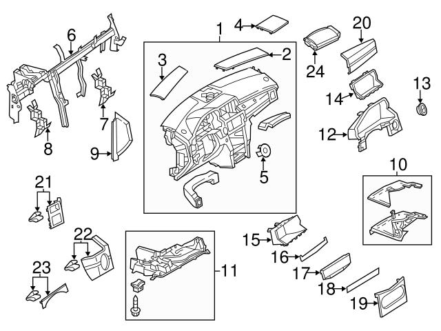Genuine Mercedes 000000000522 Console Panel Screw - Mercedes ...