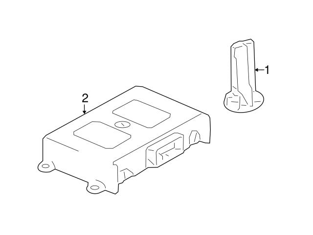 Genuine Mercedes 2048205575 Mobile Phone Antenna - Mercedes