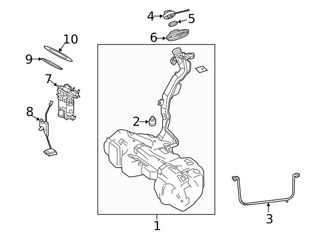 Genuine Mercedes 2054702702 Fuel Pump, Electric - Mercedes ...