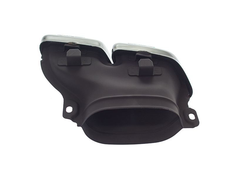 Genuine Mercedes 2054900727 Tail Pipe Tip; Left; Black Chrome; Night ...