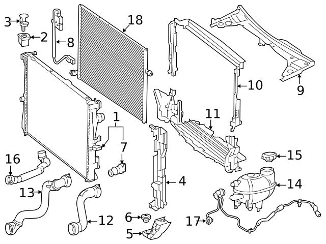 Genuine Mercedes 2642008600, A2642008600 Coolant Pipe; Left - Mercedes