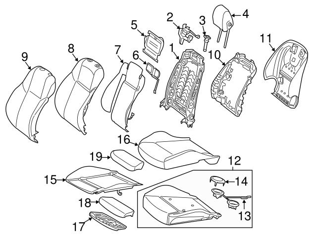 Genuine Mercedes 2057400093 Deck Lid Finish Panel - Mercedes