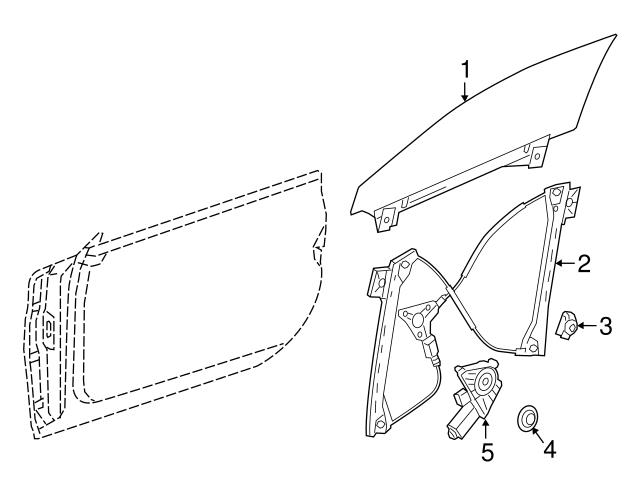Mercedes S550 Window Motor Parts - EZ Returns & Flat-Rate Standard ...