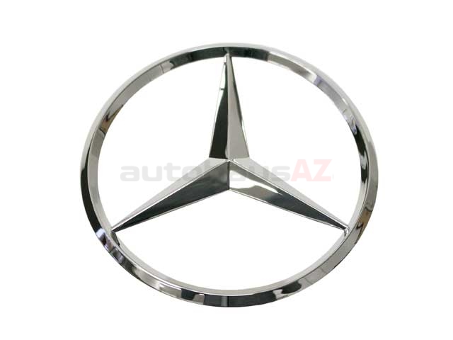 Genuine Mercedes 2097580058, A2097580058 Deck Lid Emblem; Trunk Star ...