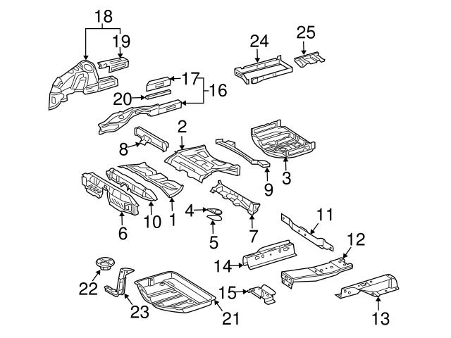 Genuine Mercedes 2116100200 Battery Hold Down - Mercedes