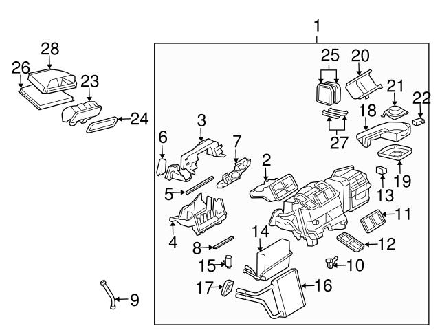 Genuine Mercedes 2118300133 HVAC Heater Mode Door Lever - Mercedes