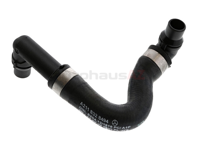 Genuine Mercedes 2118328494, A2118328494 Heater Hose; Heater Valve to ...
