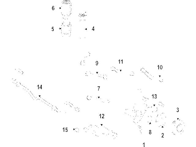 Genuine Mercedes 212320443064 Shock Absorber; Right | 2123204430