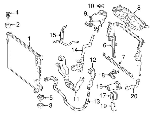 Genuine Mercedes 2125010164 Coolant Pipe - Mercedes