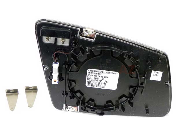 Genuine Mercedes 2128100721 Door Mirror Glass; Front Left - Mercedes