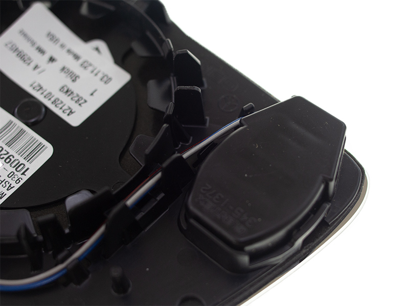 Genuine Mercedes 2128101421 Door Mirror Glass; w/ Blind Spot Assist ...