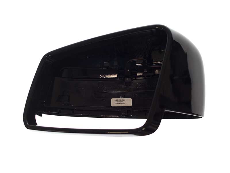Genuine Mercedes 21281067009040 Door Mirror Cover; Left; Black ...