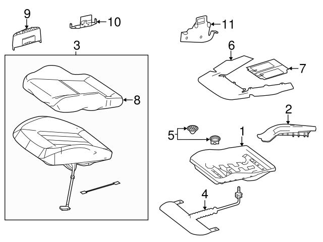 Genuine Mercedes 2128202242 Temperature Controlled Seat Blower Motor ...
