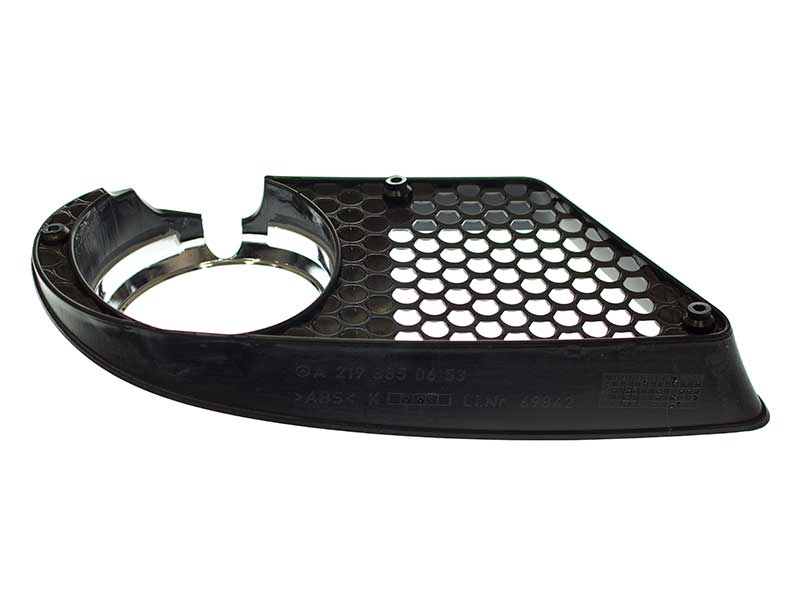 Genuine Mercedes 2198850653, A2198850653 Bumper Cover Grille; Black ...