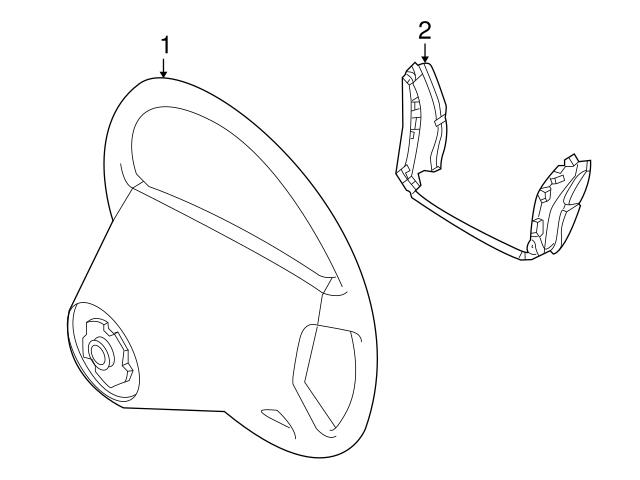 Genuine Mercedes 22082078107211 Horn Contact Ring - Mercedes ...