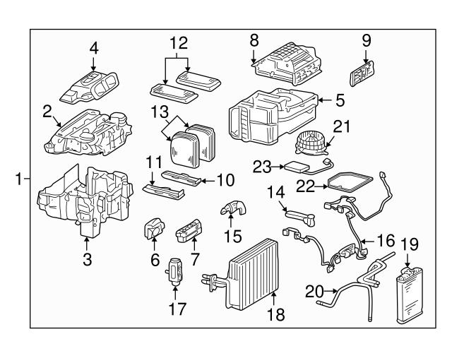 Genuine Mercedes 2208324494 Heater Hose - Mercedes | A2208324494