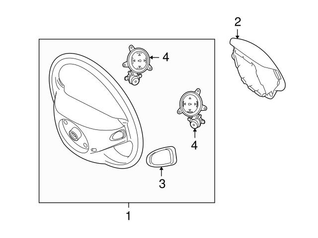 Genuine Mercedes 2218211751 Steering Wheel Transmission Shift Control ...