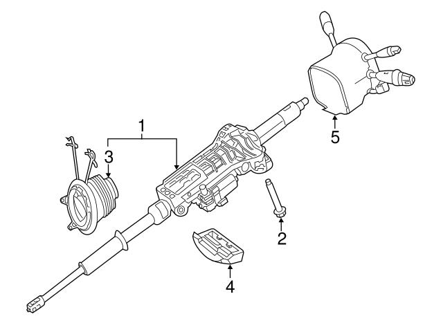 Genuine Mercedes 2224620096 Steering Coupling Boot - Mercedes