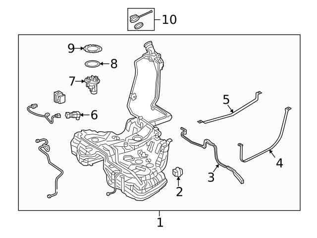 Genuine Mercedes 2224705300 Fuel Pump, Electric - Mercedes