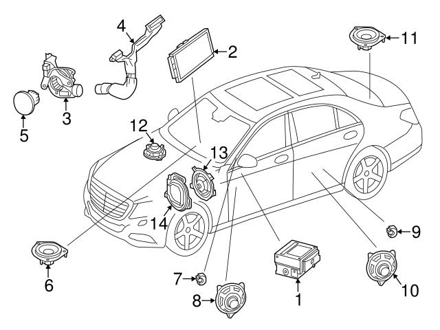 Mercedes S550 Blower Motor at Discount Prices - URO Parts, Genuine Mercedes