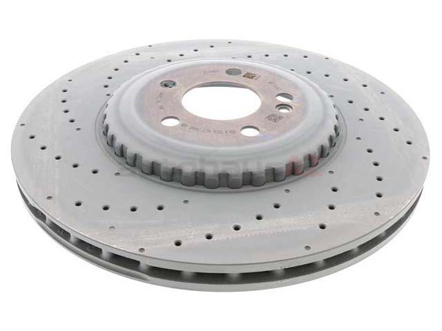 Genuine Mercedes 2234233400, A2234233400 Disc Brake Rotor; Rear - Mercedes