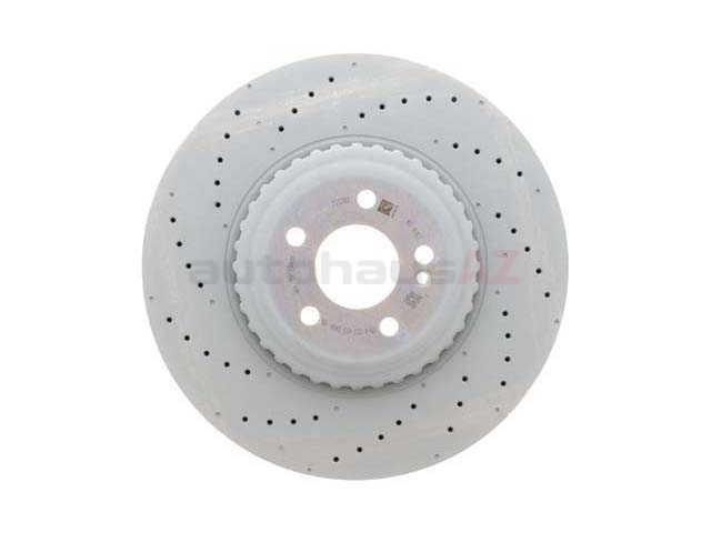 Genuine Mercedes 2234233400, A2234233400 Disc Brake Rotor; Rear - Mercedes