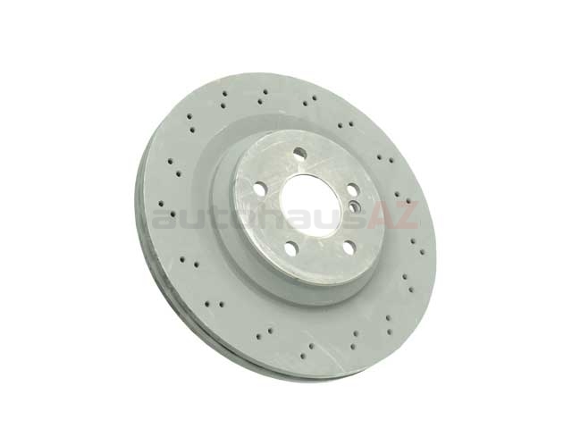 Genuine Mercedes 2304231612, A2304231612 Disc Brake Rotor; Rear ...