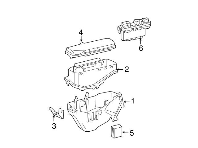 Genuine Mercedes 2305450901 Relay Box; Right - Mercedes | 1995400150 ...